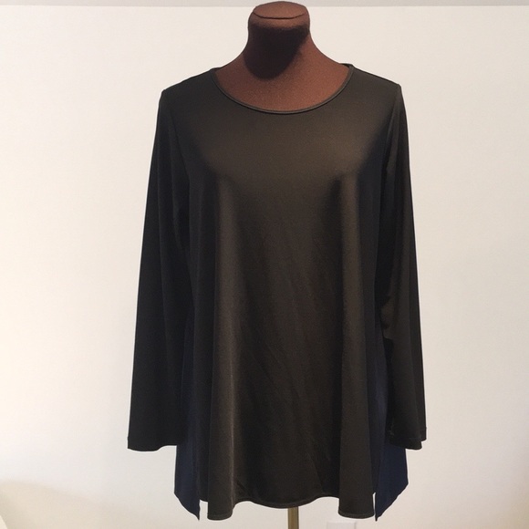 Sun Kim | Tops | Sun Kim Blouse Two Tone Size Small | Poshmark